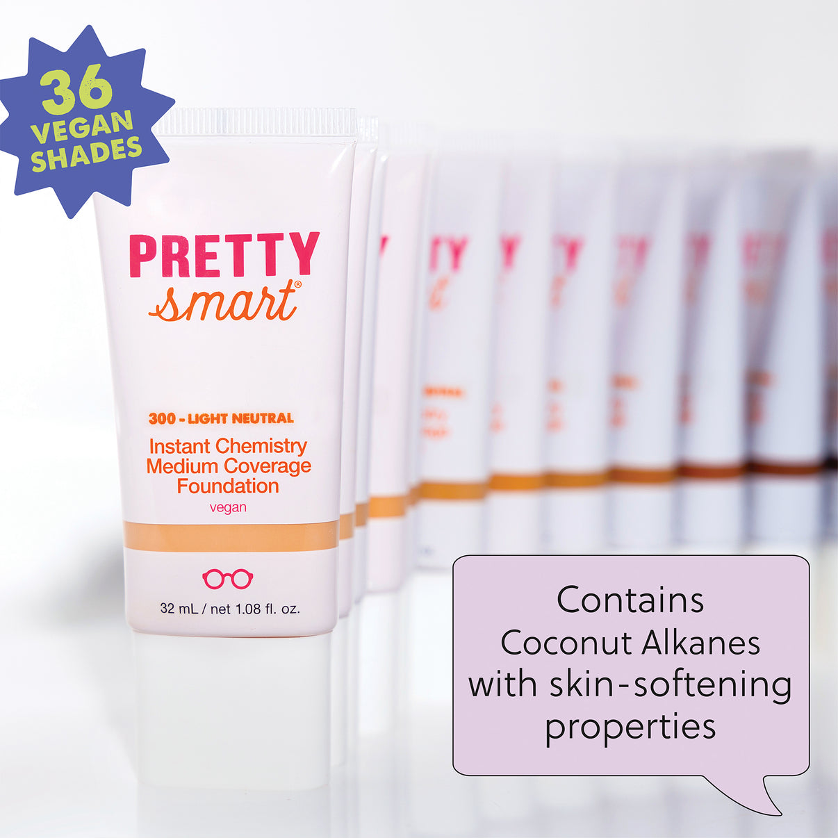 INSTANT CHEMISTRY MEDIUM COVERAGE FOUNDATION – Pretty Smart