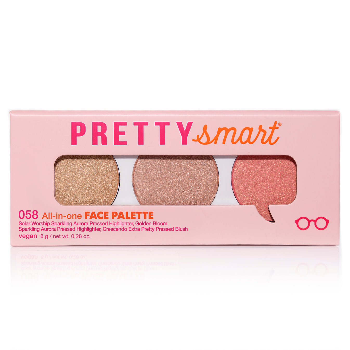 All-in-One Face Palette | Bronze, Highlight, & Blush – Pretty Smart